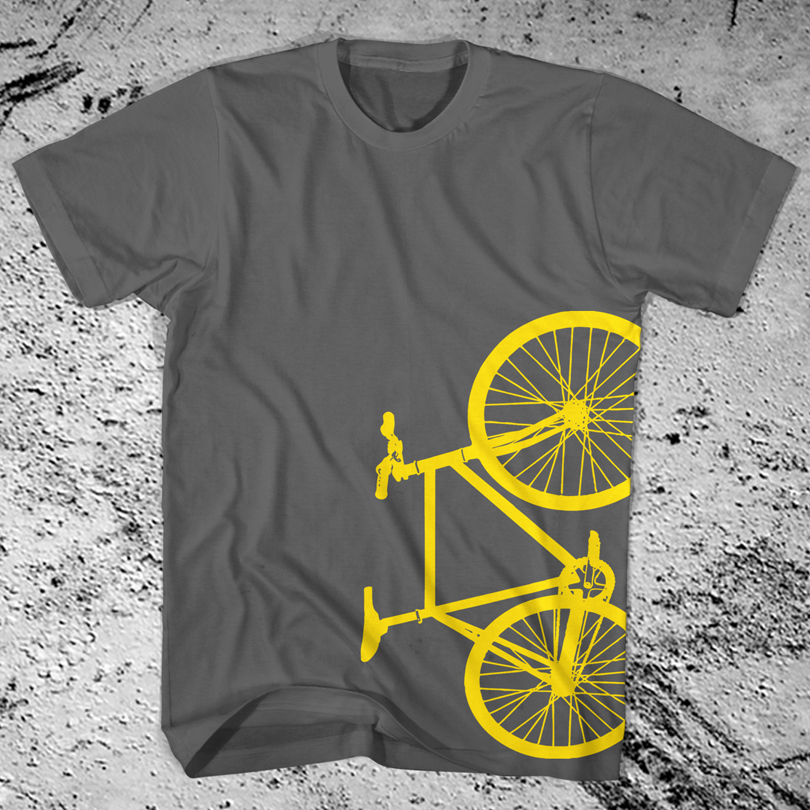Fixie Bike T-shirt Fixed Gear Bicycle Ship on Luulla